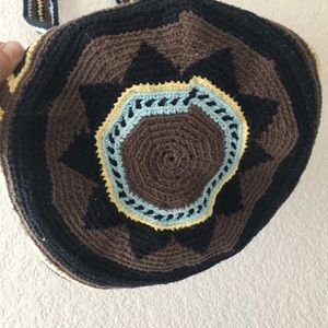Bags | Handmade Crochet Boho Aztec Bag | Poshmark